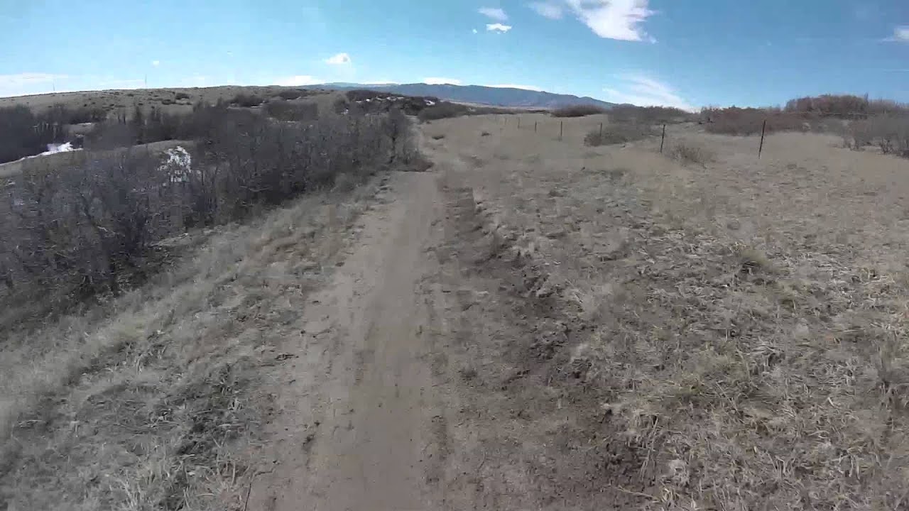 Highlands Ranch Singletrack Douglas East West Trail - YouTube