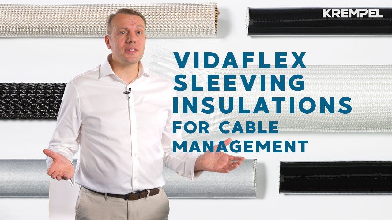 VIDAFLEX sleeving insulations for advanced cable management - YouTube
