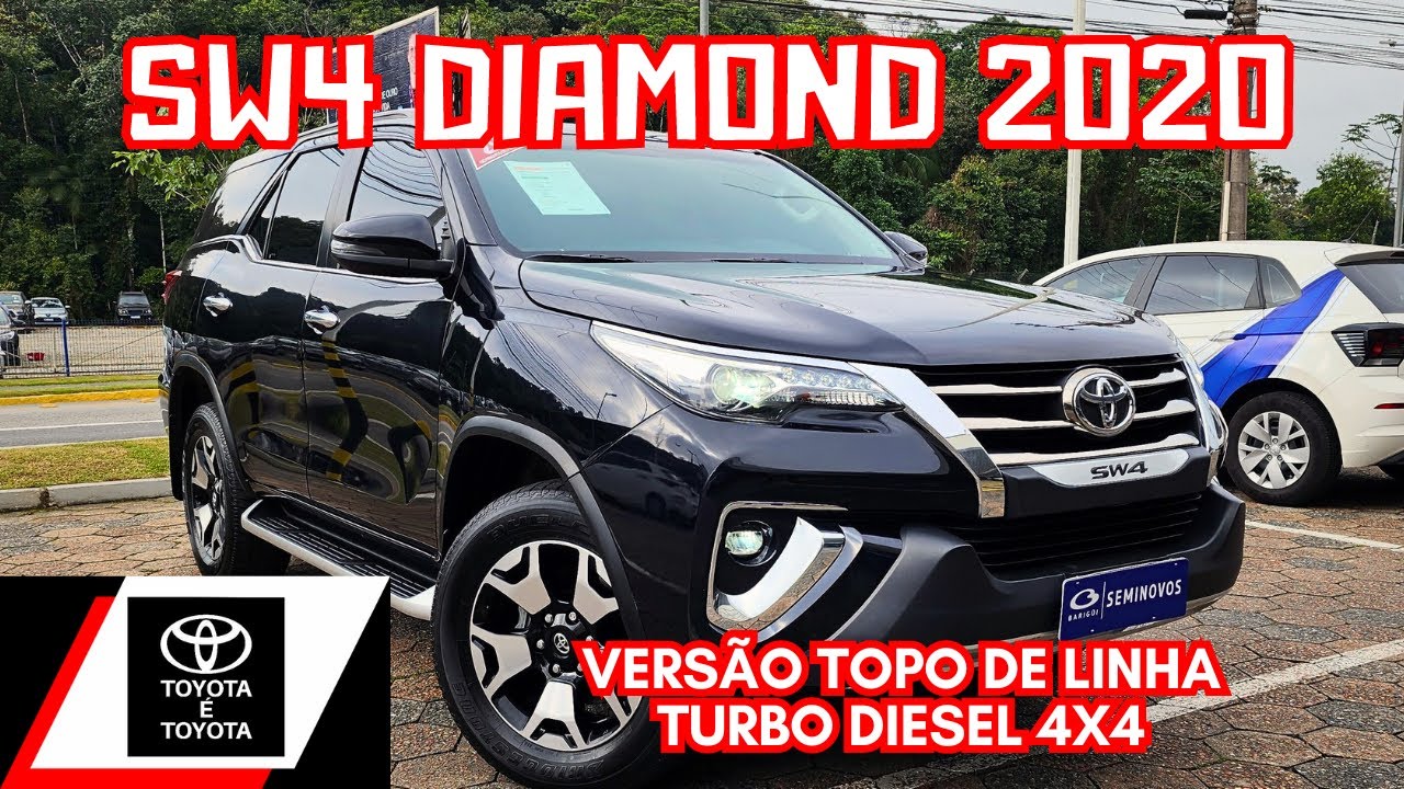 AVALIAÇÃO TOYOTA SW4 DIAMOND 2020 TURBO DIESEL 4X4 | DESEMPENHO E ...