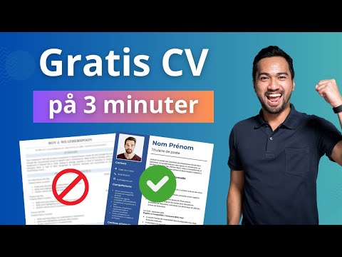 Hur man skapar ett CV gratis - Skapa ett gratis CV online