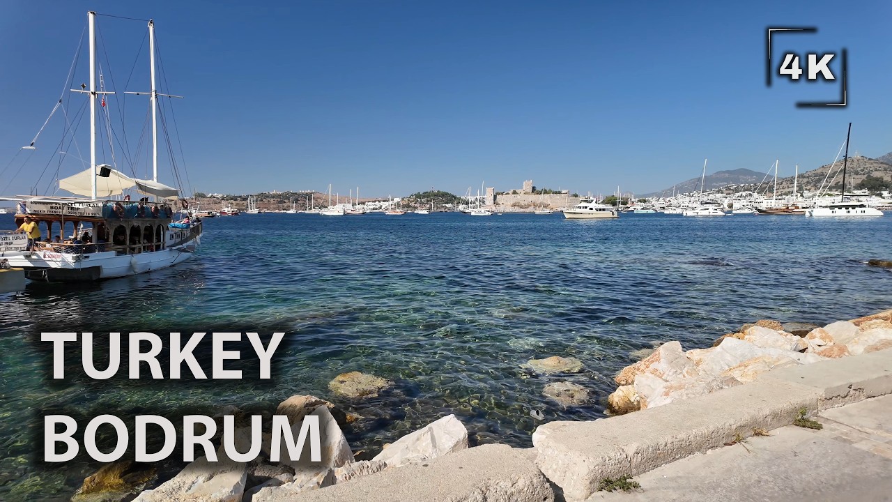 🇹🇷 Walking Through Bodrum City's RICH HISTORY | Bodrum Castle Tour ...
