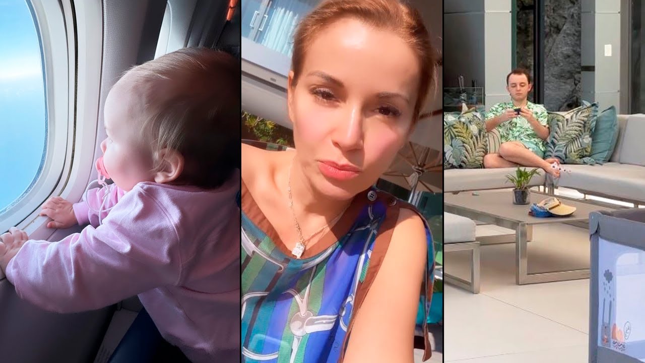 Ольга Орлова рассказала как Аня перенесла длительный перелет Десять