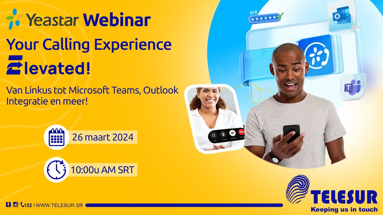Telesur Webinar - Yeastar : Your Calling Experience Elevated! - YouTube