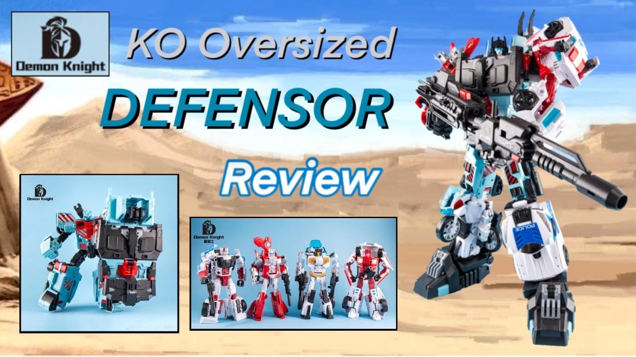 Demon Knight DK01-05 - KO Oversized Transformers Combiner Wars DEFENSOR ...