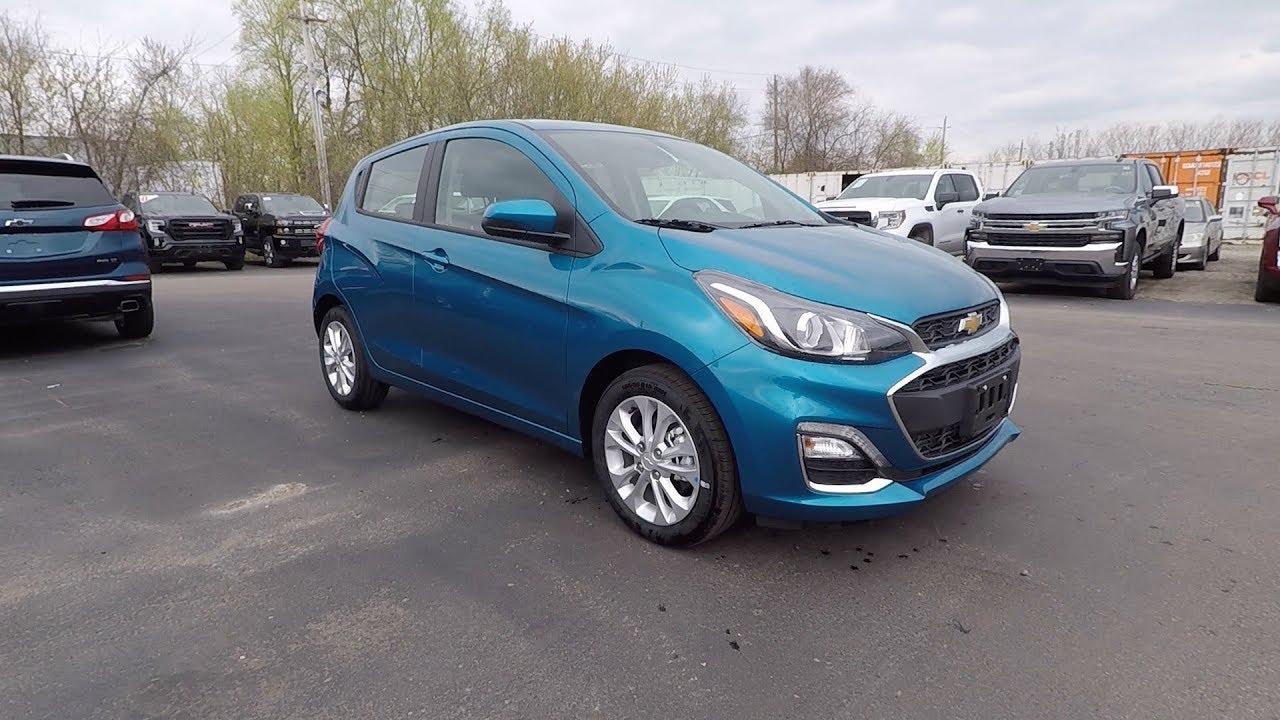2019 Chevrolet Spark LT - CARIBBEAN METALLIC - YouTube