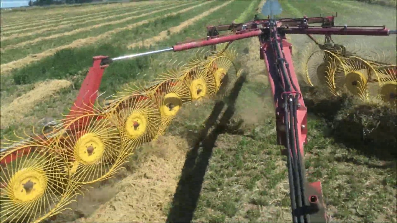 Haying time and the usual - YouTube