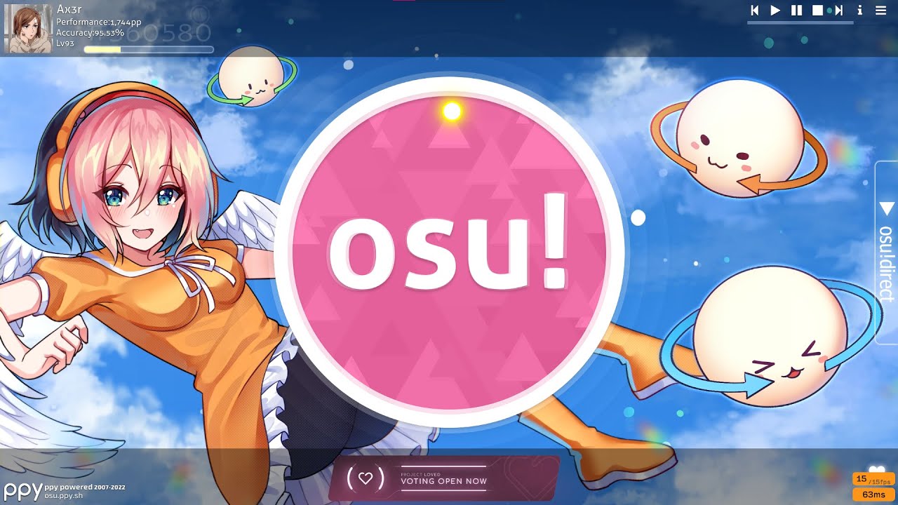 🔴Osu! - Trying to get improve consistency. - YouTube