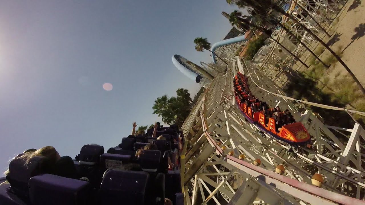 California Screamin POV DCA Disneyland HD GoPro - YouTube