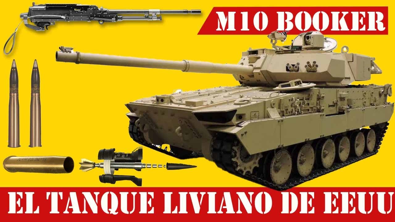 🇦🇷 👉 AL DETALLE: M10 BOOKER DEL EJERCITO DE EEUU. - YouTube