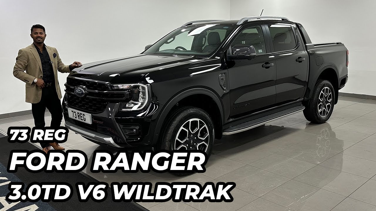 73 Reg Ford Ranger 3.0TD V6 Wildtrak (VAT Q) - YouTube