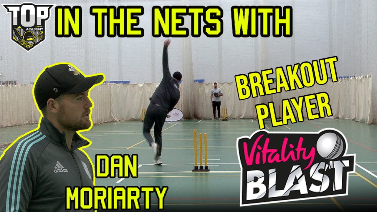 IN THE NETS WITH DAN MORIARTY (T20 BLAST BREAKOUT PLAYER OF 2020) - YouTube