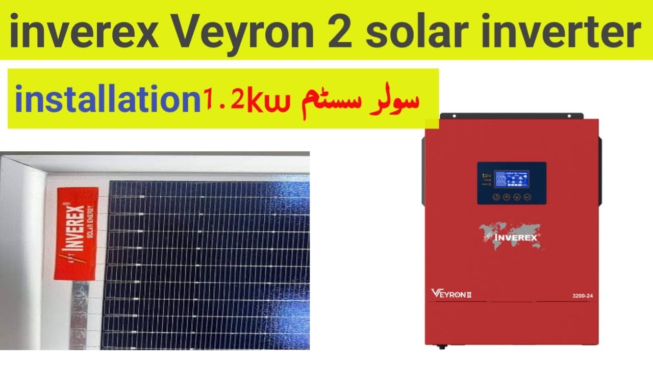 Invrex 1.2kw Veyron2 Solar System Installation | Step-by-Step Guide ...