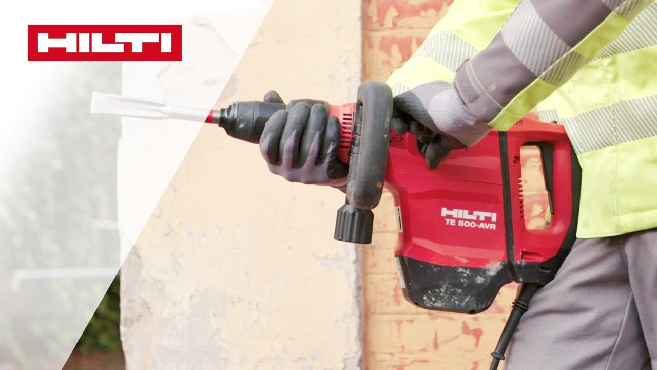 DEMO des Hilti TE 500-AVR Meißelhammers für Abbruch- und ...
