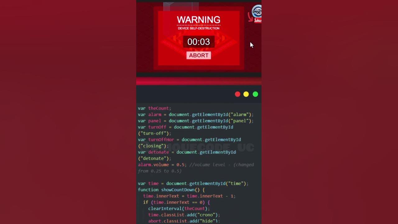 Cool Self Destructive Button Using Html Css And Js Coding Tranding Shortvideo Frontend Youtube