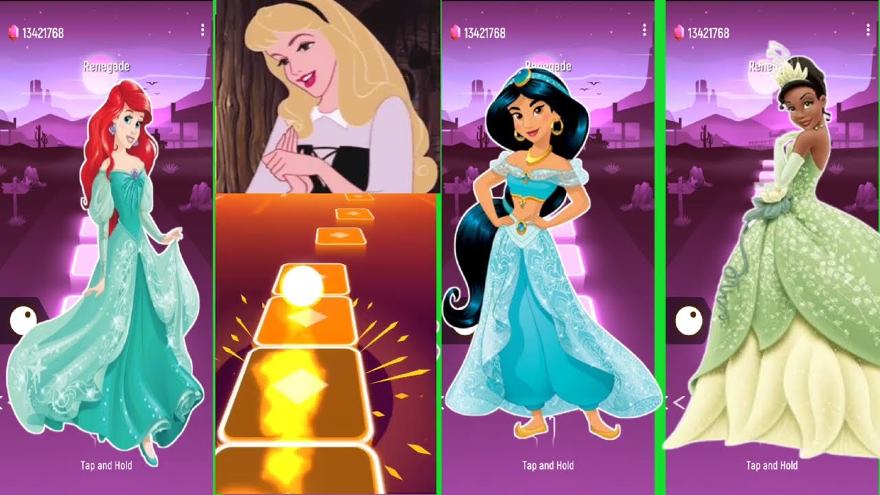 Ariel Vs Aurora Vs Jasmine Vs Tiana Disney Princess | Coffin Dance ...