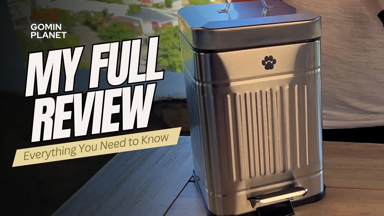 Say Goodbye to Smells: Metal Dog Poop Container - YouTube