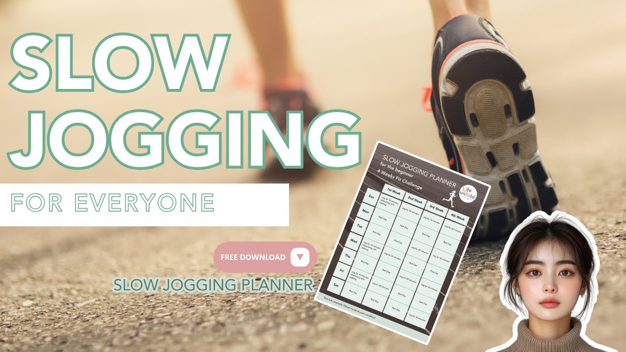 Start the New Year Healthy with Slow Jogging | Free Planner | A ...