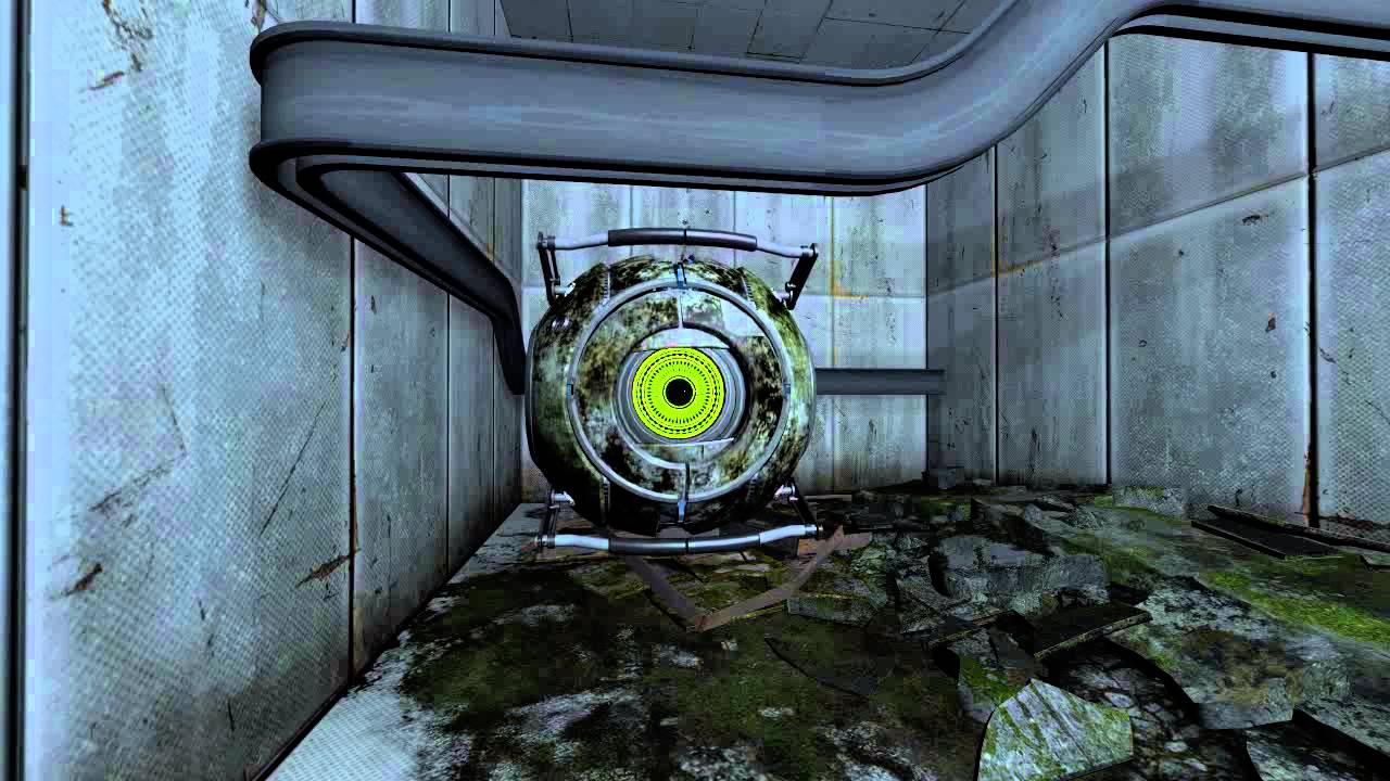 Portal 2 disconnection test core - YouTube