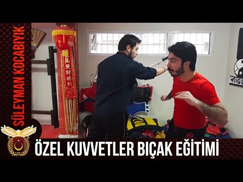 ÖZEL KUVVETLER BIÇAK KULLANMA EĞİTİMİ