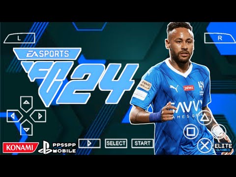 PES 2024 PPSSPP MOD FC 24 LIGA SAUDITA e EUROPEU RUMO AO ESTRELATO ...