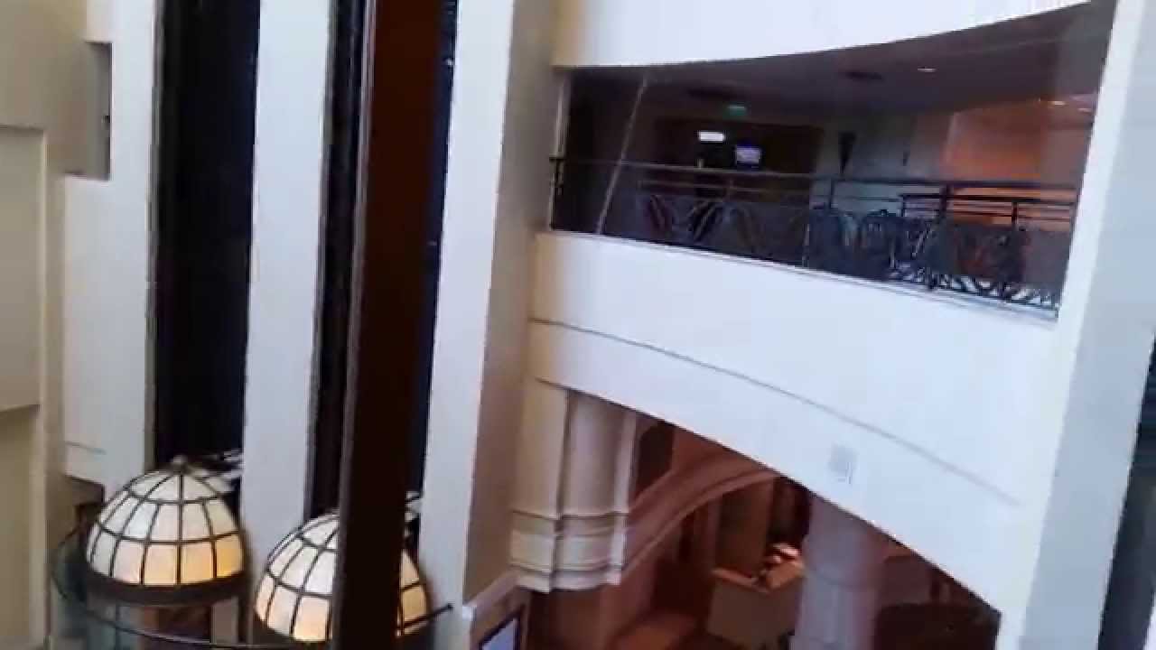 AWESOME Schindler traction elevators @ Hilton Queen of Sheba Hotel in Eilat - YouTube
