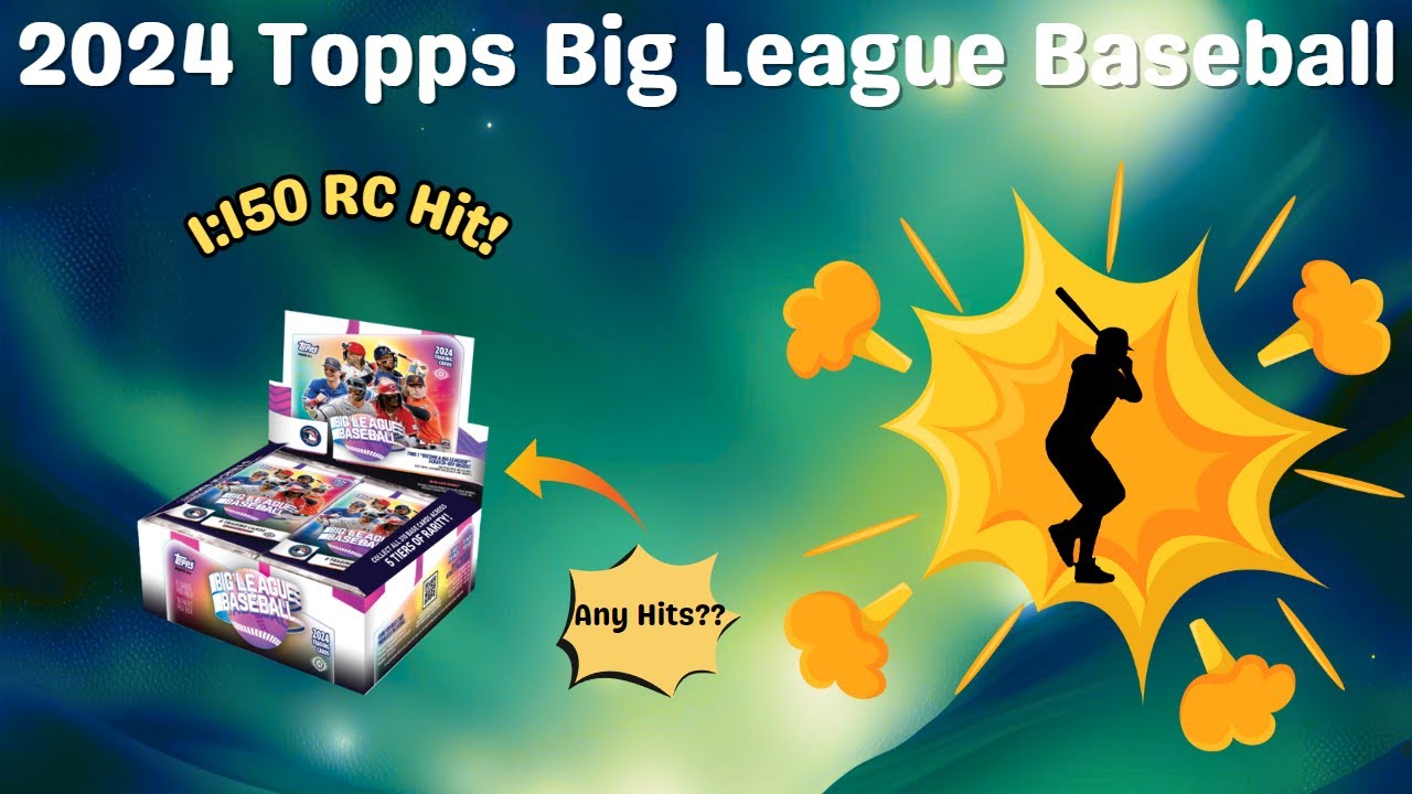 🚨 2024 Topps Big League Hobby Box 🚨 Did we get any hits? - YouTube
