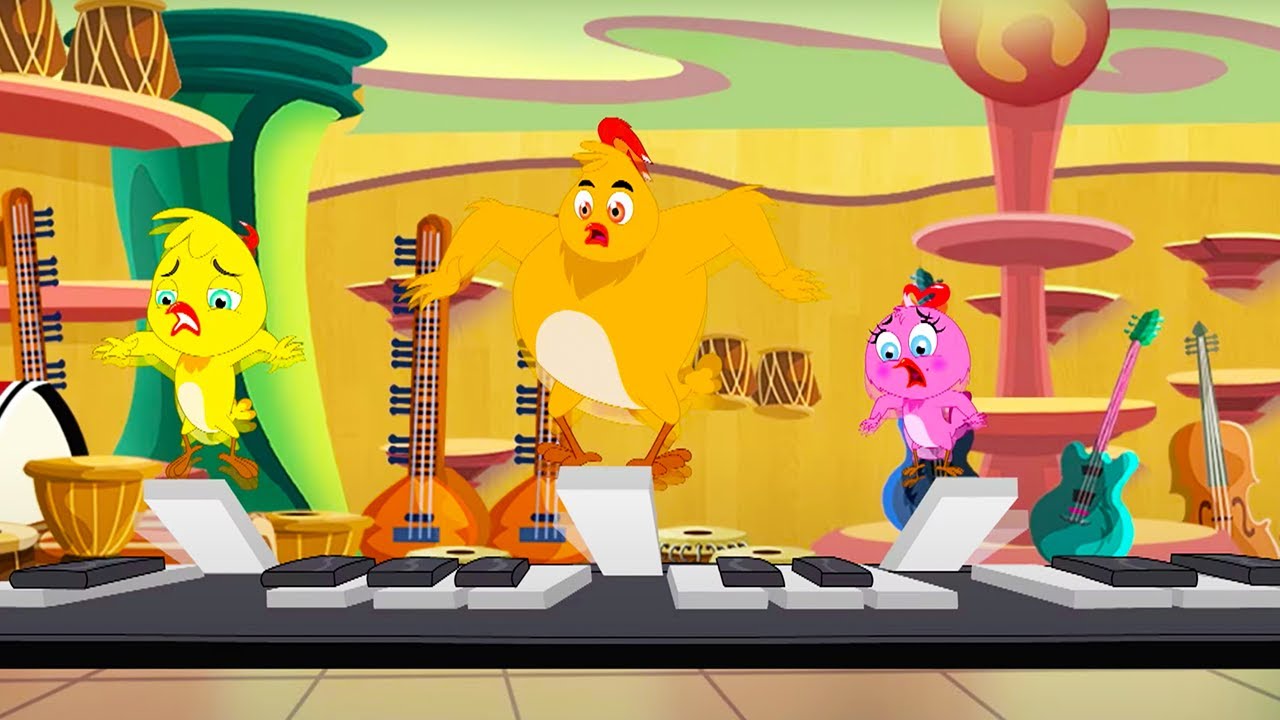 Piano Lessons! | Eena Meena Deeka Compilation | Funny Cartoons - YouTube