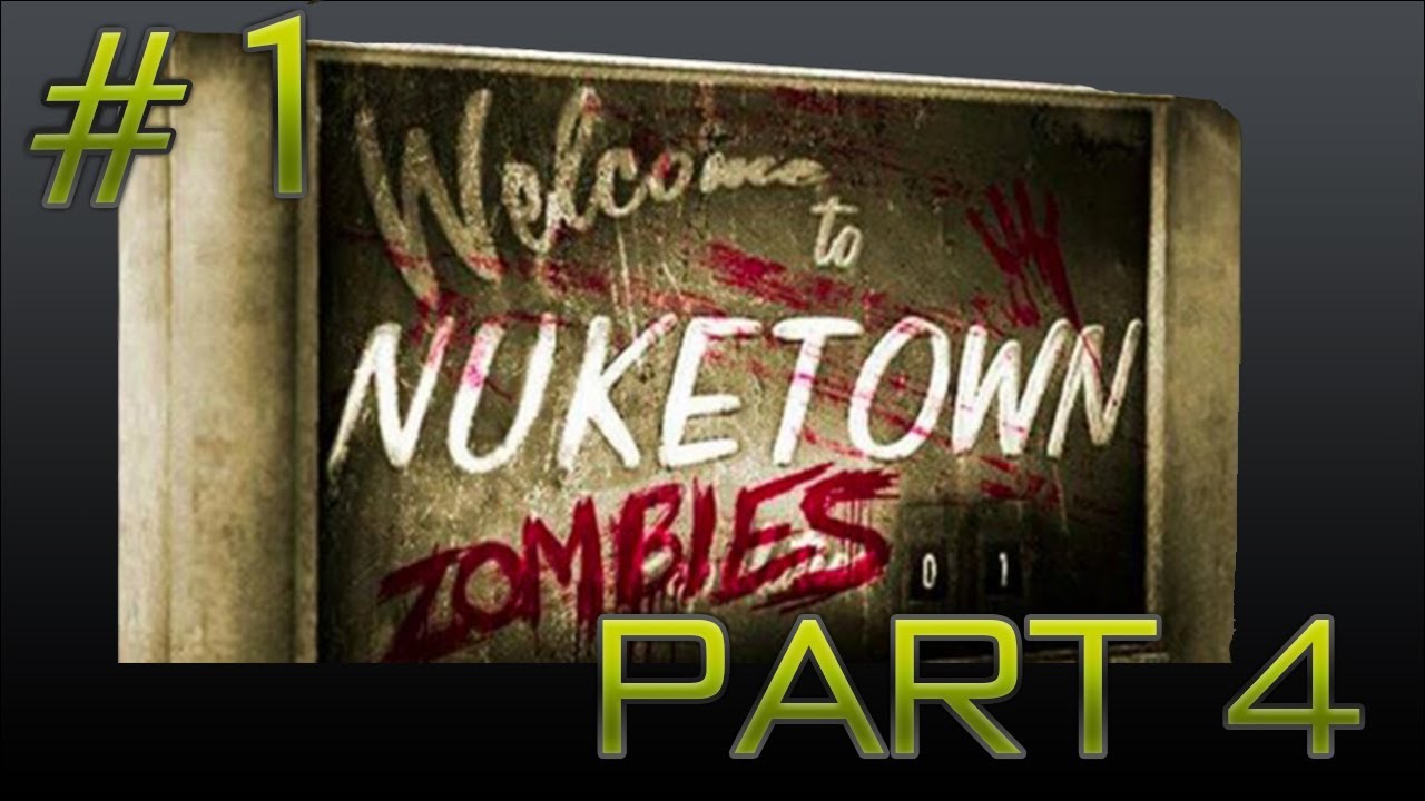 Nuketown Zombies #1: Part 4 - Electric Knuckles - YouTube