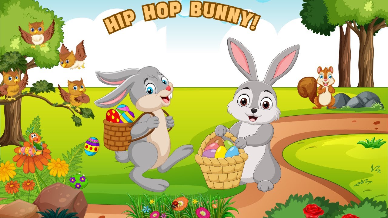 Hip Hop Bunny Song 🐰🎵 | Fun Kids Dance Rhyme | Pogi Poems 🎶 - YouTube