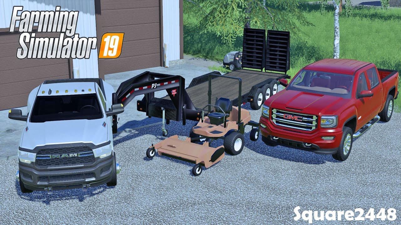 Buying Grass Hopper Mower & Load Trail Trailer | GMC 1500 | Upgrades ...