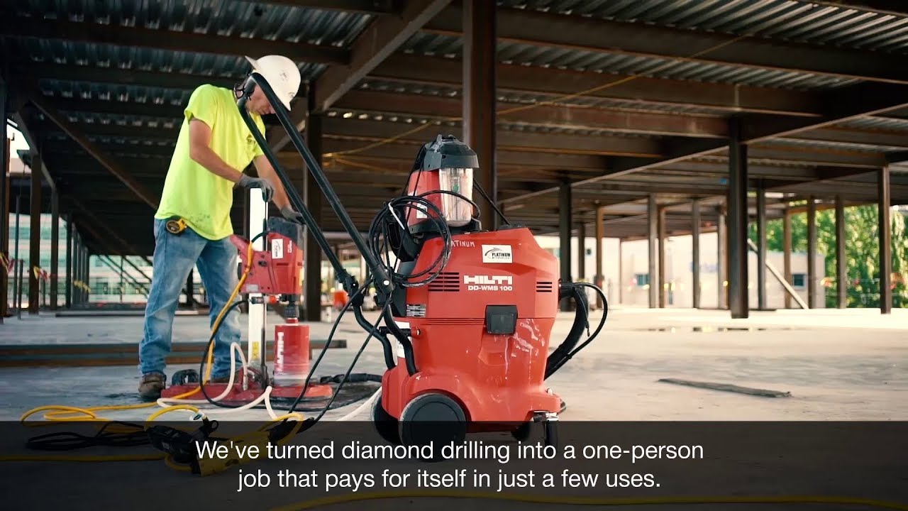 HOW TO: Hilti Diamond Coring Made Easy - YouTube