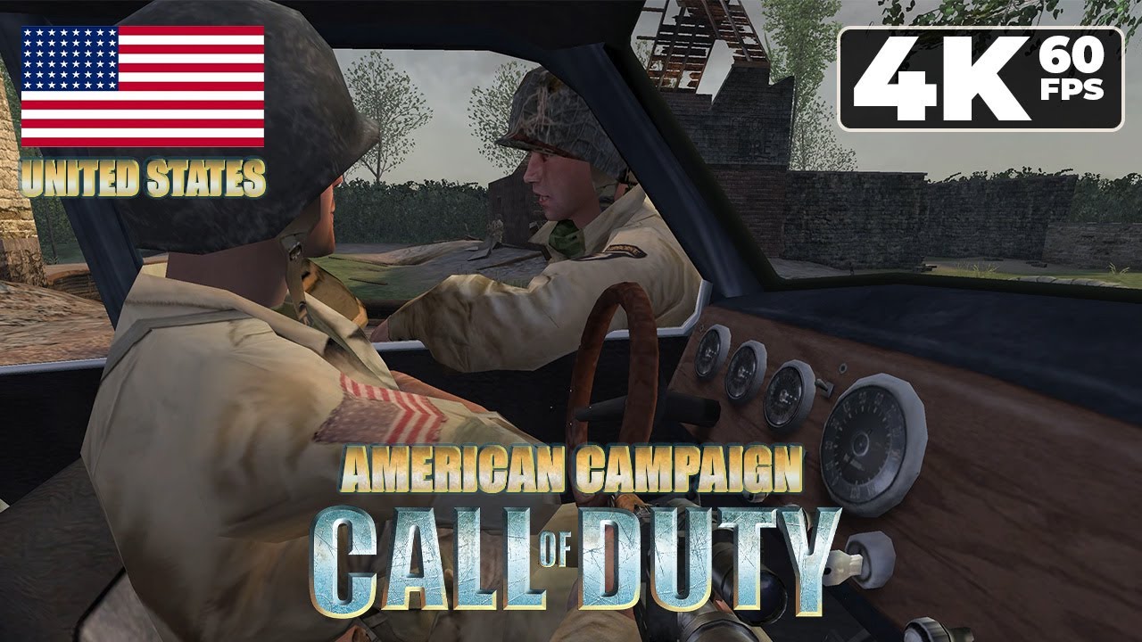 Call of Duty 1 (PC 2003) - AMERICAN Campaign - 4K60 Walkthrough - No ...