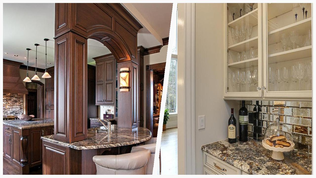 75 Kitchen With Two Islands And Multicolored Countertops Design Ideas ...
