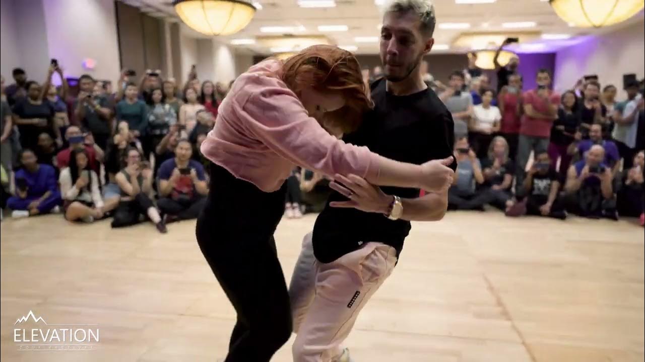 Bruno & Fae | Brazilian Zouk demo - Poco @ Poco Ana Mancebo | Elevation Zouk Festival 2022 - YouTube