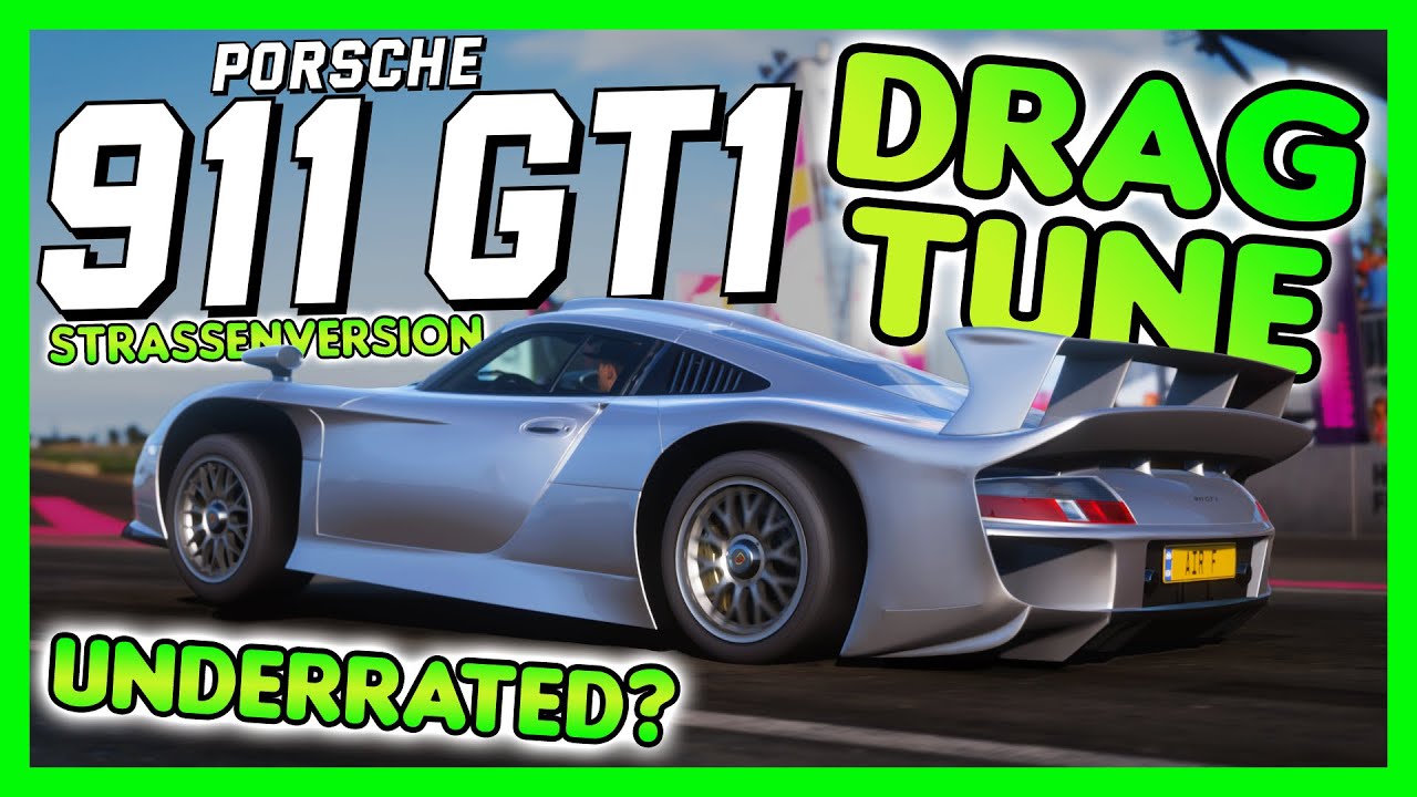 Forza Horizon 5 - MOST UNDERRATED DRAG CAR? Porsche 911 GT1 Drag Build ...