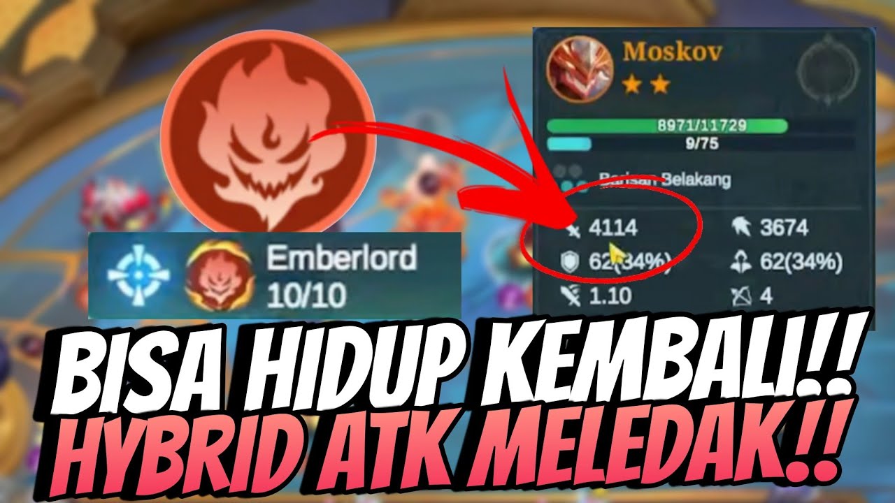 SINERGI TERKUAT MCGG 10 EMBERLORD NO COUNTER !! SEMUA HERO BISA HIDUP ...