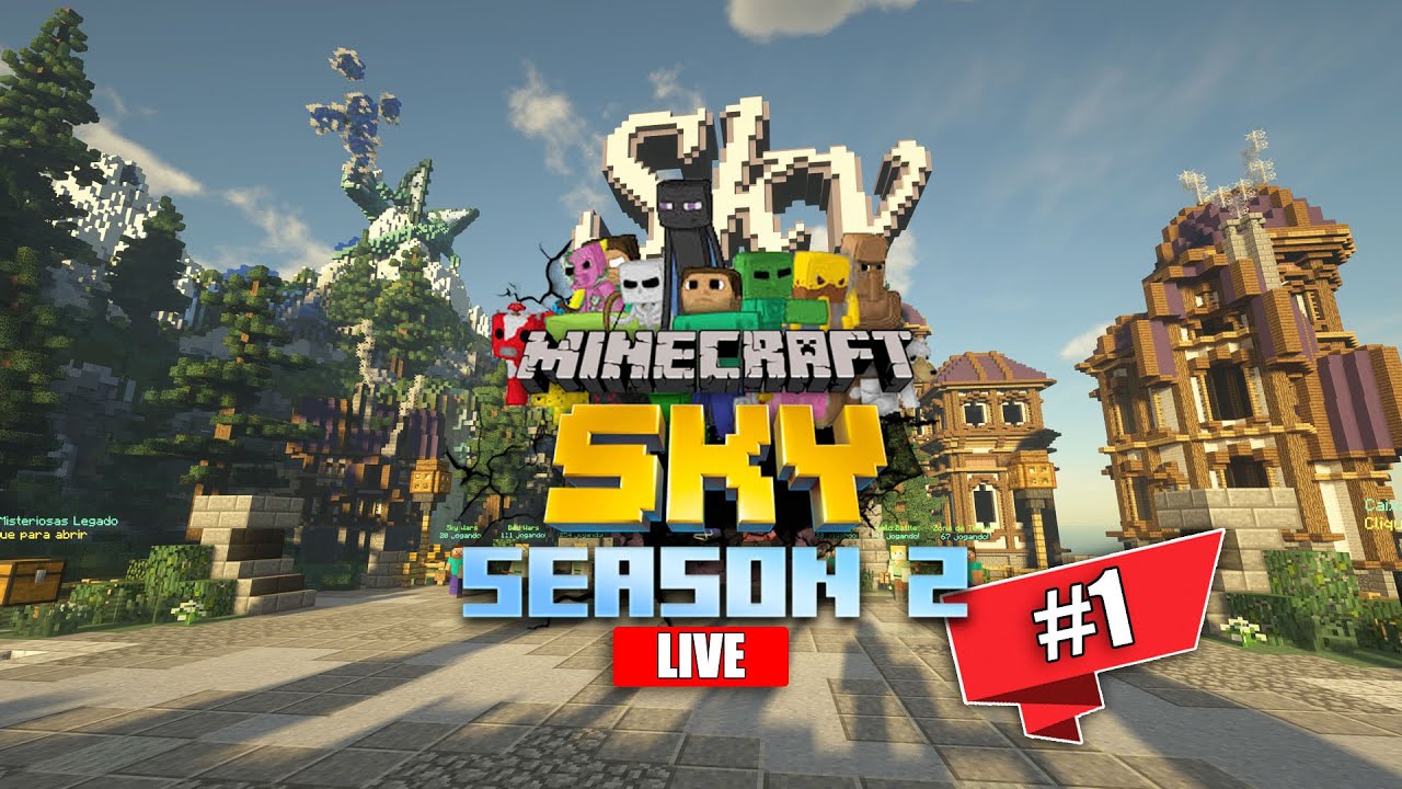 Start New Journey In Redesky Skyblock Season 2🔥 || (Part 01) - YouTube