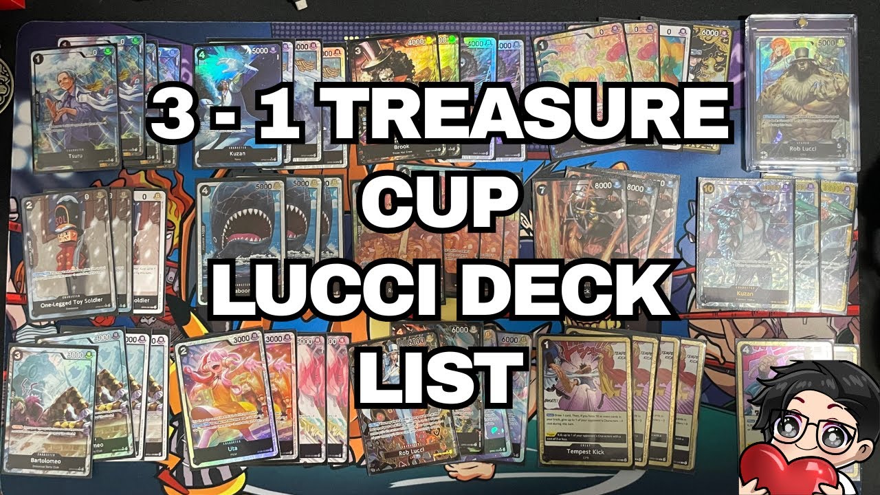 TOP5 LUCCI DECK LIST | 3-1 STORE TREASURE CUP | EB02 META - YouTube