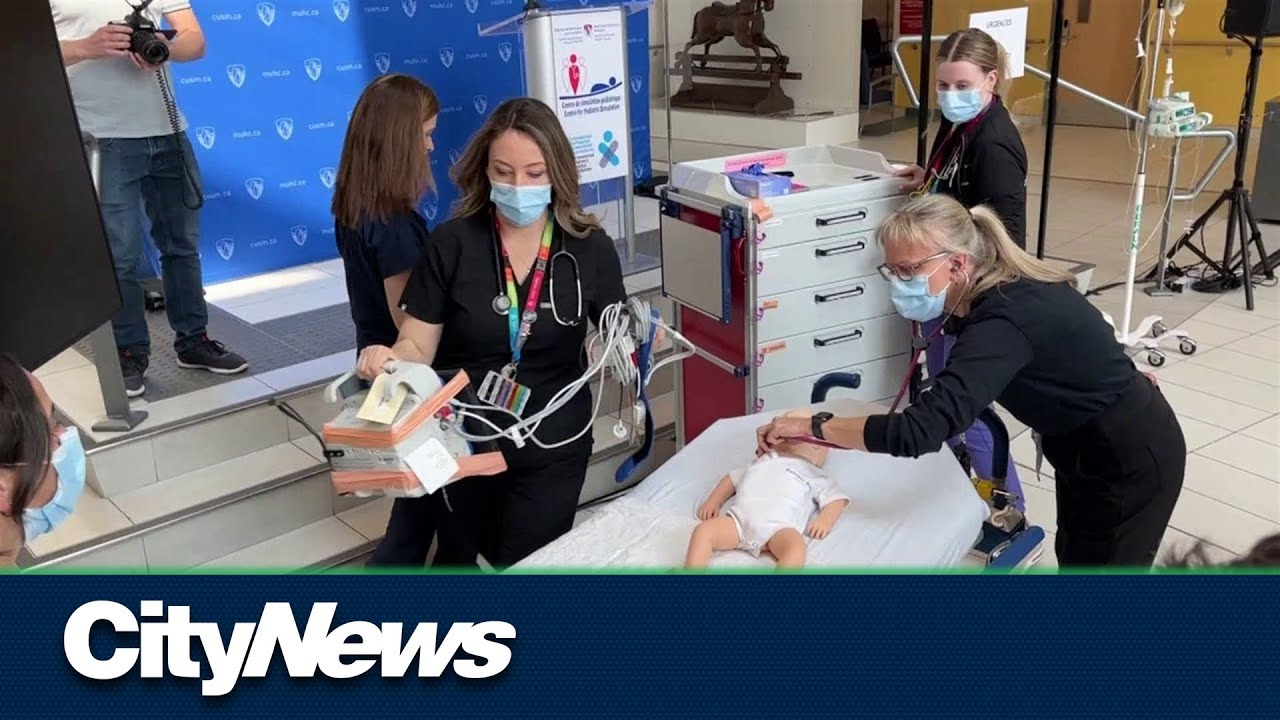 Montreal Children’s Hospital pediatric simulation centre - YouTube