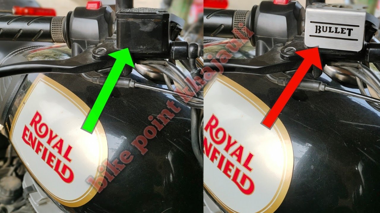 Royal Enfield|front brake oil cover | brake oil reservoir cover Royal ...
