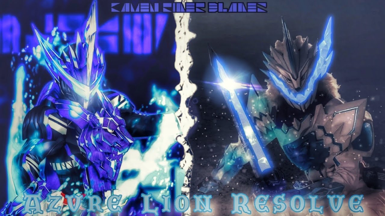 Kamen Rider Blades AI Theme "Azure Lion Resolve" - YouTube