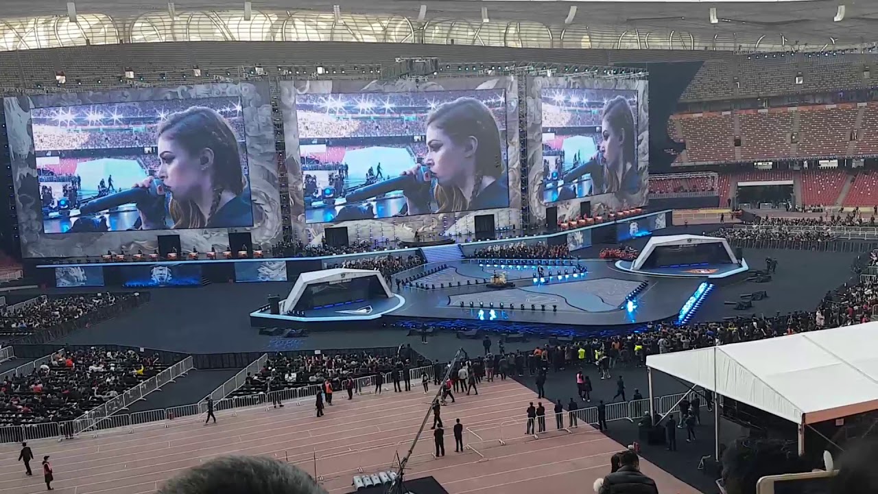 League of Legends Worlds Opening Ceremony 2017 - Audience Perspective ...