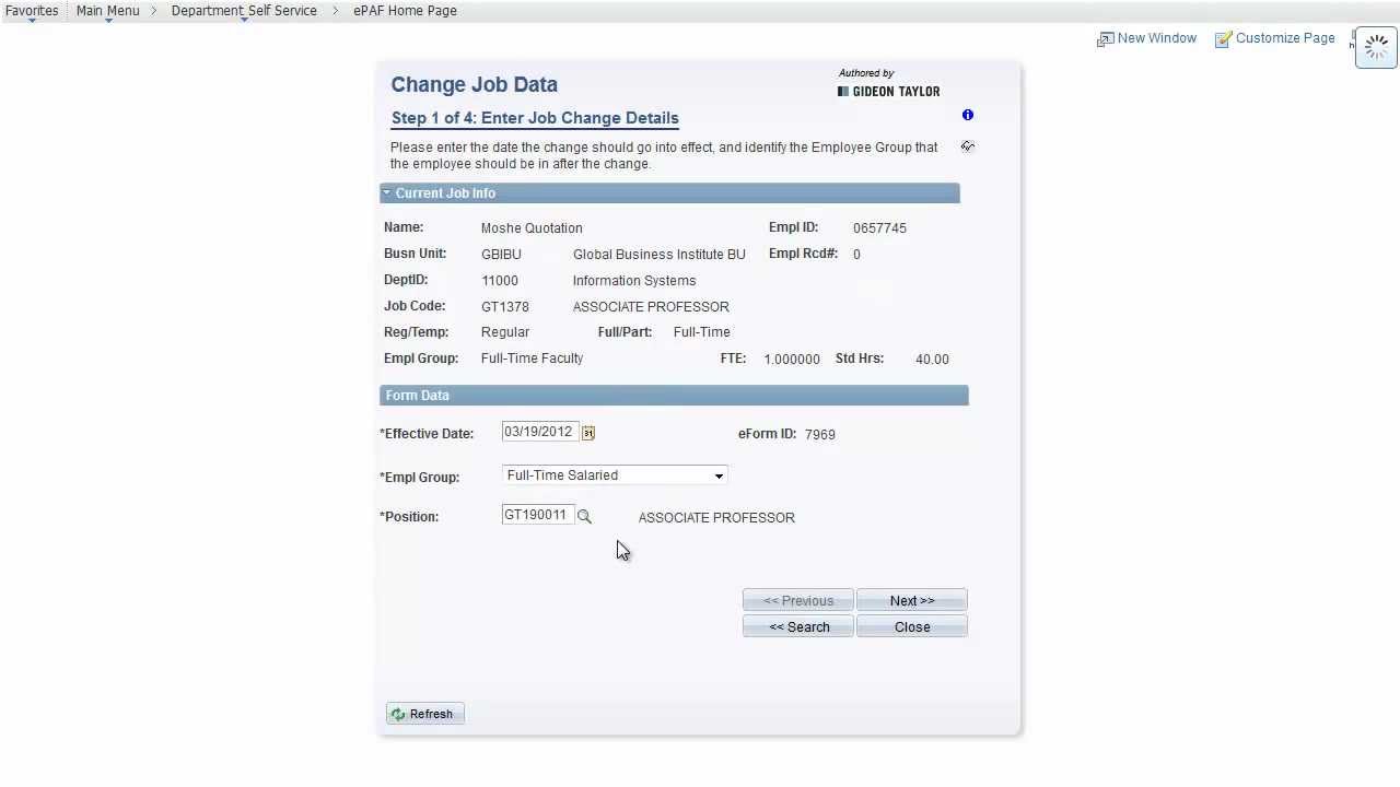 GT ePAF™ in New GT eForms™ 2.9 Release - YouTube