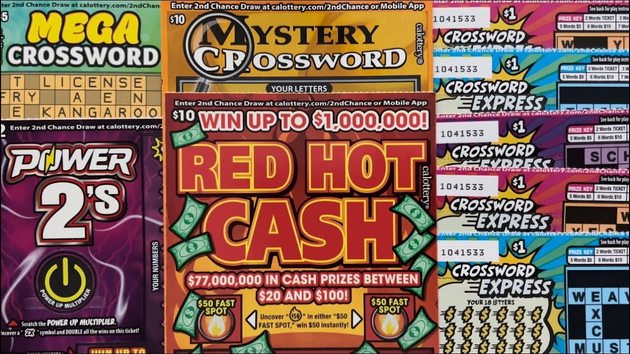 Red Hot Cash! Power 2s! Mystery, Mega & Express Crosswords!!! - YouTube