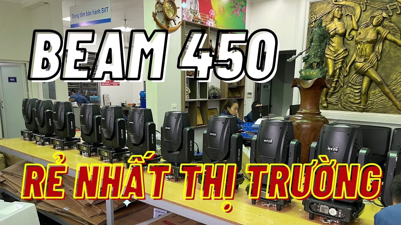 BEAM 450 GIÁ RẺ NHẤT THỊ TRƯỜNG | Âm thanh Ánh sáng Sắc Việt - YouTube