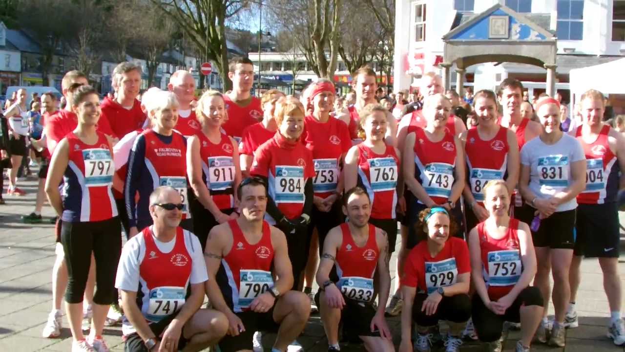 Falmouth road runners falmouth half marathon 2012 - YouTube