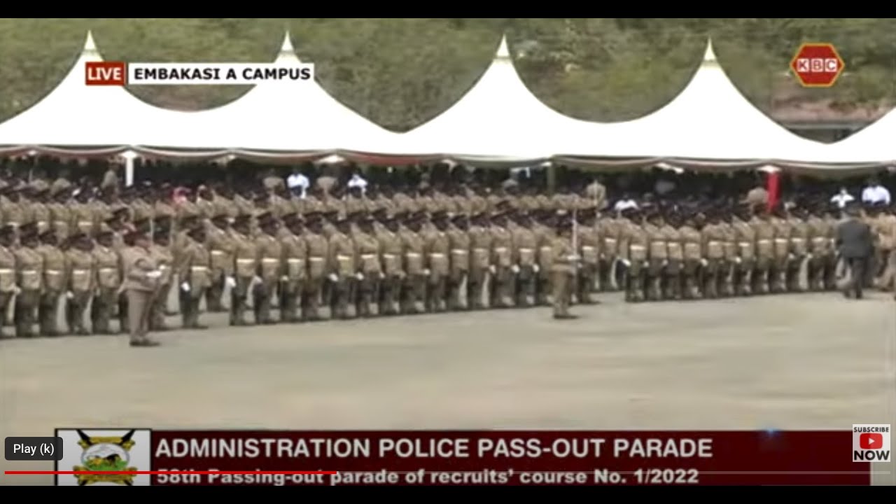 LIVE : Administration Police Pass-Out Parade II 11th January 2023 II ...