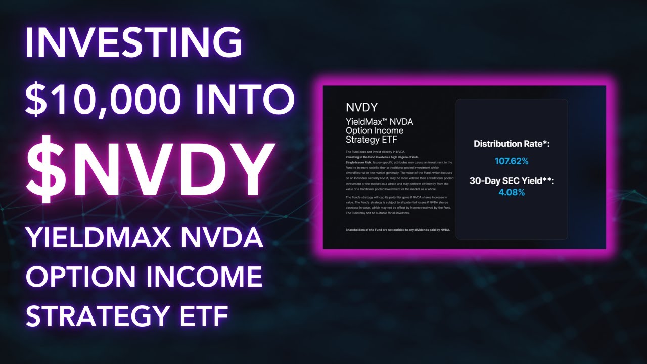 Investing $10,000 into NVDY with its INSANE 107% Distribution! - YouTube