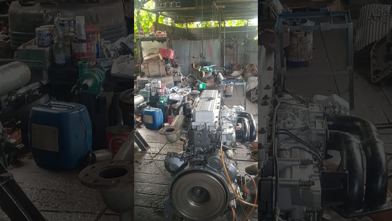 Mitsubishi 6D40 - YouTube