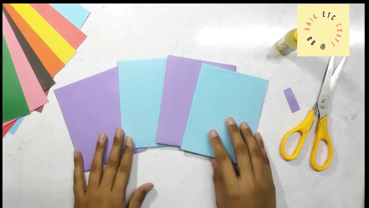 Pen box with Paper | Diy Paper pen box | Easy paper pen box craft - YouTube